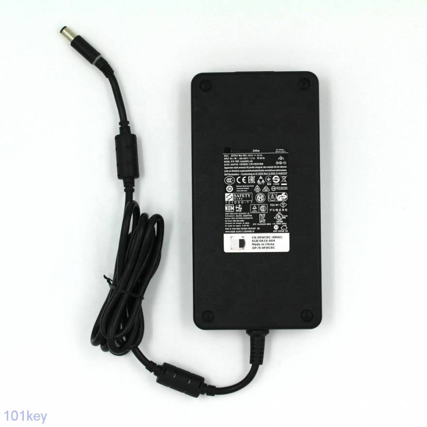 Купить блок питания Dell 19.5v 12.3a 240W разъем 7.4x5.0мм с иглой - 101KEY